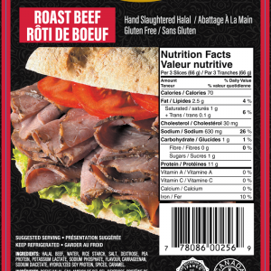 Roast Beef Halal & Fresh near Scarborough - Crescent Foods
